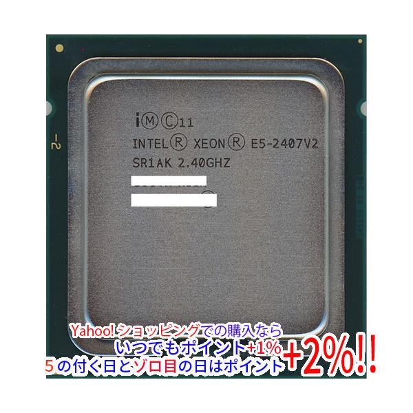【商品名：】Xeon E5-2407 v2 2.4GHz 10M LGA1356 SR1AK　／　【商品状態：】動作確認済みの中古品です。／ ／ ※中古品ですので、傷、汚れ等ある場合がございます。／ ご理解の上、ご検討お願いします。　／　【...