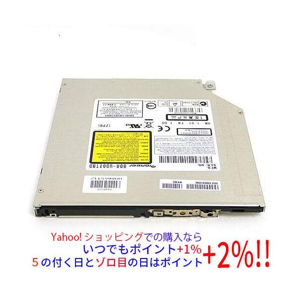 【商品名：】PIONEER製 内蔵型ブルーレイドライブ BDR-UD02TBD　／　【商品状態：】動作確認済の中古品です。／ ／ ※ベゼルなし。／ ※中古品ですので、傷、汚れ等ある場合がございます。ご理解の上、ご検討お願いします。　／　【検...