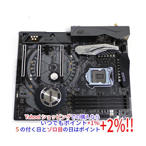 【商品名：】ASRock製 ATXマザーボード Z370 Taichi LGA1151　／　【商品状態：】動作確認済みの中古品です。／ ／ ※中古品ですので、傷、汚れ等ある場合がございます。／ ご理解の上、ご検討お願いします。　／　【検索用...