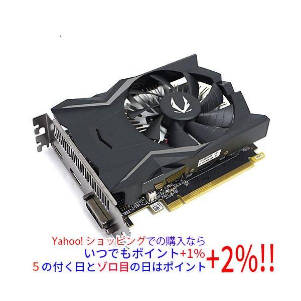 【商品名：】ZOTAC GAMING GeForce GTX 1650 OC GDDR6 ZT-T16520F-10L PCIExp 4GB　／　【商品状態：】動作確認済みの中古品です。／ ／ ※中古品ですので、傷、汚れ等ある場合がございま...