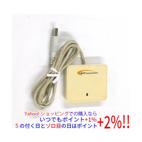 【商品名：】NTT ICカードリーダライター CLOUD2700-NTTCom　／　【商品状態：】動作確認済みの中古品です。／ ／ ※本体が日焼けしています。／ ※中古品ですので、傷、汚れ等ある場合がございます。／ ご理解の上、ご検討お願い...