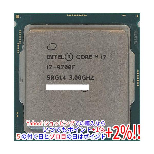 【商品名：】Core i7 9700F 3.0GHz LGA1151 65W SRG14　／　【商品状態：】動作確認済の中古品です。／ ／ ※中古品ですので、傷、汚れ等ある場合がございます。ご理解の上、ご検討お願いします。　／　【検索用キー...