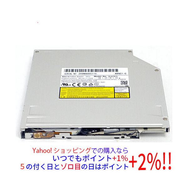 【商品名：】Panasonic製 内蔵Blu-rayドライブ UJ-265　／　【商品状態：】動作確認済みの中古品です。／ ／ ※ベゼルはありません。／ ※中古品ですので、傷、汚れ等ある場合がございます。ご理解の上、ご検討お願いします。　／...