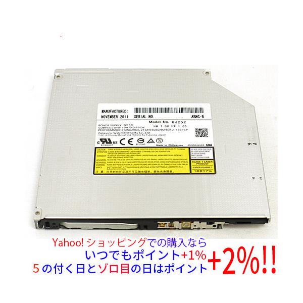 【商品名：】Panasonic製 Blu-rayドライブ UJ252　／　【商品状態：】動作確認済みの中古品です。／ ／ ※ベゼルはありません。／ ※中古品ですので、傷、汚れ等ある場合がございます。ご理解の上、ご検討お願いします。　／　【検...