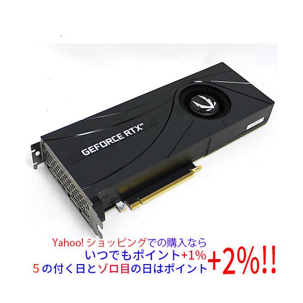 【商品名：】ZOTAC GeForce RTX 2070 SUPER ZT-T20710A-10B PCIExp 8GB　／　【商品状態：】動作確認済みの中古品です。／ ／ ※中古品ですので、傷、汚れ等ある場合がございます。／ ご理解の上、...