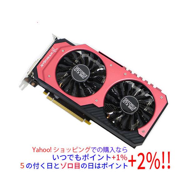 【商品名：】PALIT GeForce GTX 960 JetStream NE5X960H1041-2061J PCIExp 2GB　／　【商品状態：】動作確認済みの中古品です。／ ／ ※中古品ですので、傷、汚れ等ある場合がございます。／...