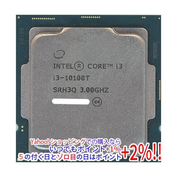 【商品名：】Core i3 10100T 3.8GHz 6M LGA1200 35W SRH3Q　／　【商品状態：】動作確認済みの中古品です。／ ／ ※中古品ですので、傷、汚れ等ある場合がございます。／ ご理解の上、ご検討お願いします。　／...