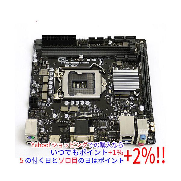 【商品名：】ASUS Mini-ITXマザーボード PRIME H310I-PLUS LGA1151　／　【商品状態：】動作確認済みの中古品です。／ ／ ※中古品ですので、傷、汚れ等ある場合がございます。／ ご理解の上、ご検討お願いします。...