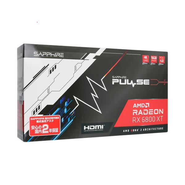 【商品名：】SAPPHIRE PULSE Radeon RX 6800 XT 16GB GDDR6 11304-03-20G PCIExp 16GB 元箱あり　／　【商品状態：】動作確認済みの中古品です。／／※中古品ですので、傷、汚れ等ある...