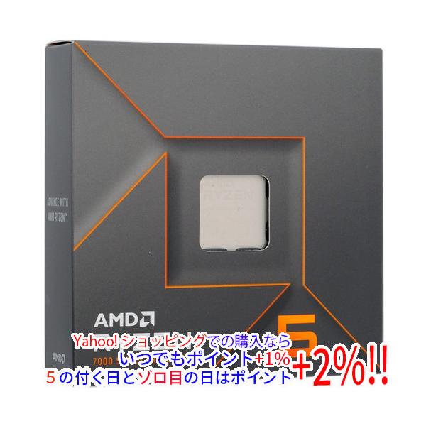 【商品名：】AMD Ryzen 5 7600X 100-100000593 4.7GHz Socket AM5 元箱あり　／　【商品状態：】 動作確認済の中古品です。／ ／ ※中古品ですので、傷、汚れ等ある場合がございます。ご理解の上、ご検...