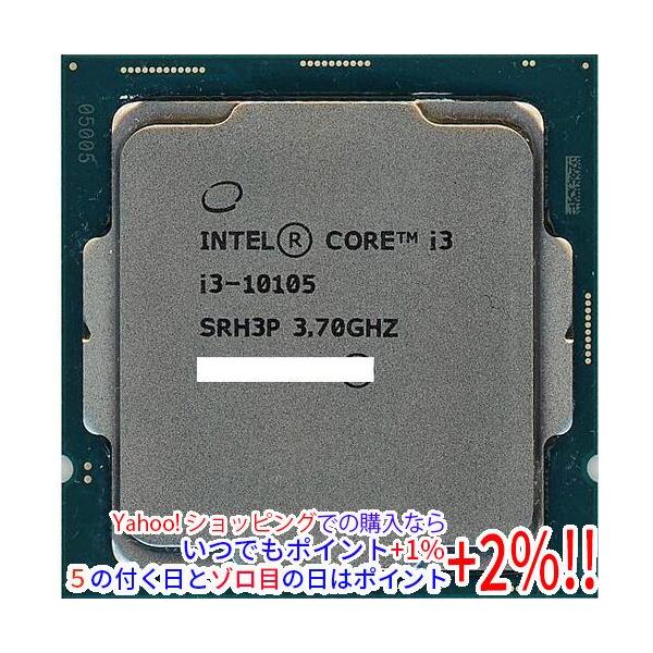 【商品名：】Core i3 10105 3.7GHz 6M LGA1200 65W SRH3P　／　【商品状態：】動作確認済みの中古品です。／ ／ ※中古品ですので、傷、汚れ等ある場合がございます。／ ご理解の上、ご検討お願いします。　／　...
