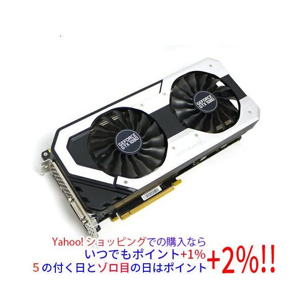 【商品名：】PALIT GeForce GTX 1080 JetStream NEB1080015P2-1040J　／　【商品状態：】 動作確認済みの中古品です。／ ／ ※中古品ですので、傷、汚れ等ある場合がございます。／ ご理解の上、ご検...