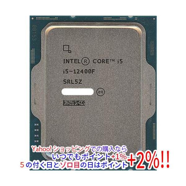 【商品名：】Core i5 12400F 2.5GHz LGA1700 65W SRL5Z　／　【商品状態：】動作確認済みの中古品です。／ ／ ※中古品ですので、傷、汚れ等ある場合がございます。／ ご理解の上、ご検討お願いします。　／　【検...