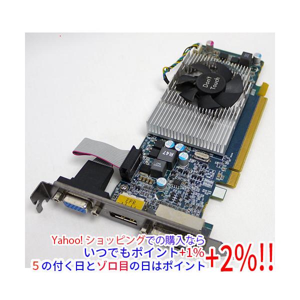 【商品名：】グラフィックボード Radeon HD 7570 1GB DDR3 V/D/DP　／　【商品状態：】動作確認済の中古品です。／ ／ ※中古品ですので、傷、汚れ等ある場合がございます。　／　【検索用キーワード：】≪ビデオカード 即...