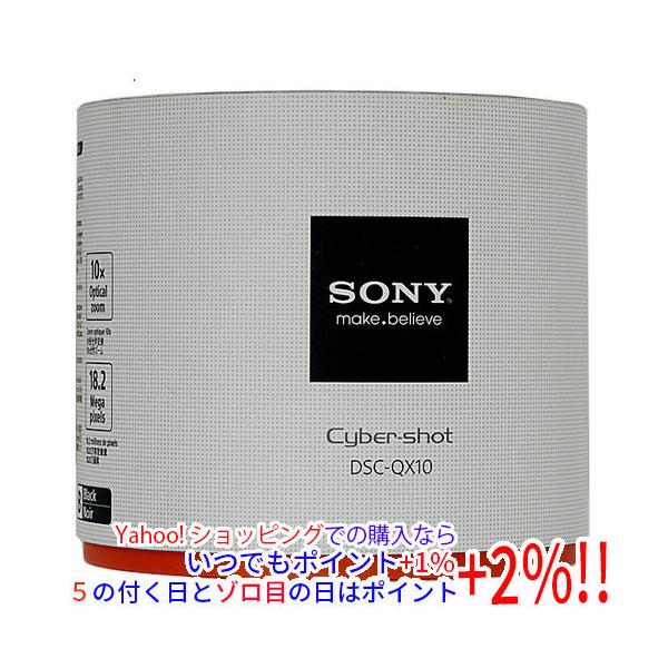 【商品名：】SONY製 Cyber-shot DSC-QX10 ブラック 1820万画素 展示品　／　【商品状態：】本商品は展示品となっております。／ ／ ※展示品ですので、本体にキズ、汚れ等がついていることがございます。／／※外箱に破れや...