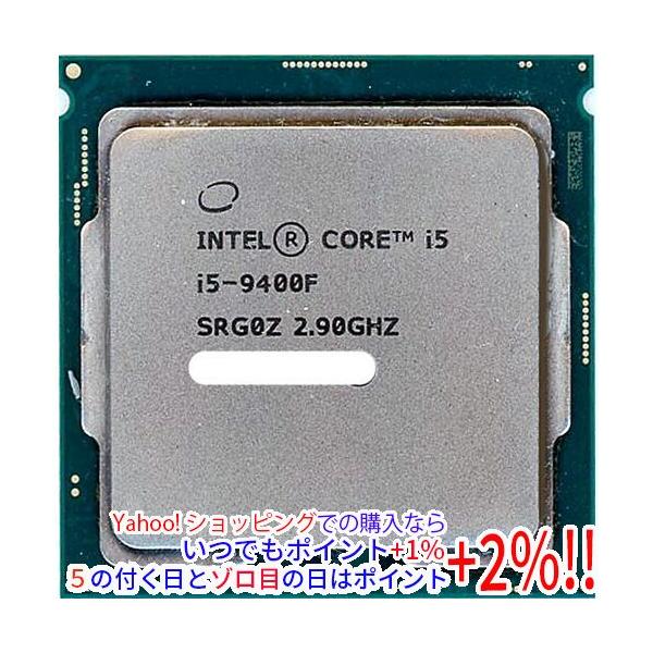 【商品名：】Core i5 9400F 2.9GHz LGA1151 SRG0Z　／　【商品状態：】動作確認済の中古品です。／／※中古品ですので、傷、汚れ等ある場合がございます。／ご理解の上、ご検討お願いします。　／　【検索用キーワード：】...
