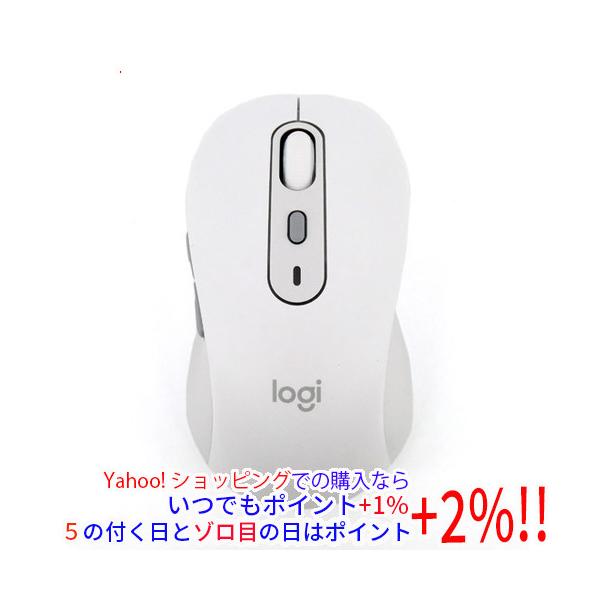 【商品名：】ロジクール Signature Plus M750 L Wireless Mouse M750LOW オフホワイト　／　【商品状態：】動作確認済みの中古品です。／ ／ ※中古品ですので、傷、汚れ等ある場合がございます。／ ご理解...