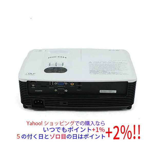 【商品名：】Ricoh エントリープロジェクター PJ S2440　／　【商品状態：】動作確認済の中古品です。／ ／ ※中古品ですので、傷、汚れ等ある場合がございます。／ご理解の上、ご検討お願いします。　／　【検索用キーワード：】≪リコー≫...