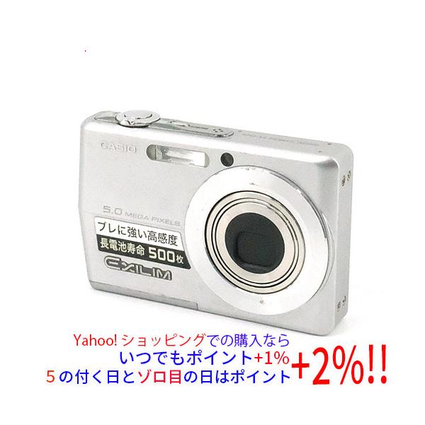 【商品名：】CASIO製 EXILIM ZOOM EX-Z500 シルバー 500万画素 本体のみ　／　【商品状態：】動作確認済の中古品です。／ ／ ※中古品ですので、傷、汚れ等ある場合がございます。ご理解の上、ご検討お願いします。　／　【...