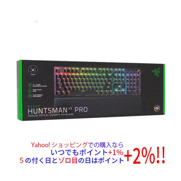 【商品名：】Razer Huntsman V3 Pro JP RZ03-04971300-R3J1 ブラック 元箱あり　／　【商品状態：】動作確認済みの中古品です。／ ／ ※中古品ですので、傷、汚れ等ある場合がございます。／ ご理解の上、ご...