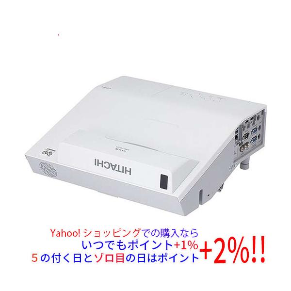 【商品名：】HITACHI製 電子黒板機能付き超短投写プロジェクター CP-TW3005J　／　【商品状態：】動作確認済みの中古品です。／ ／ ※中古品ですので、傷、汚れ等ある場合がございます。／ ご理解の上、ご検討お願いします。　／　【検...