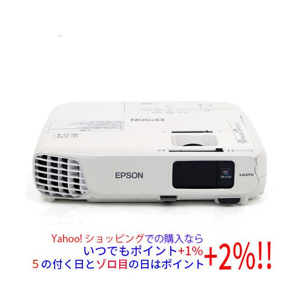 【商品名：】EPSON製 液晶プロジェクター EB-X18 2900ルーメン リモコンなし 本体いたみ　／　【商品状態：】動作確認済の中古品です。／／※本体に割れが見られます。／／※中古品ですので、傷、汚れ等がございます。／ご理解の上、ご検...