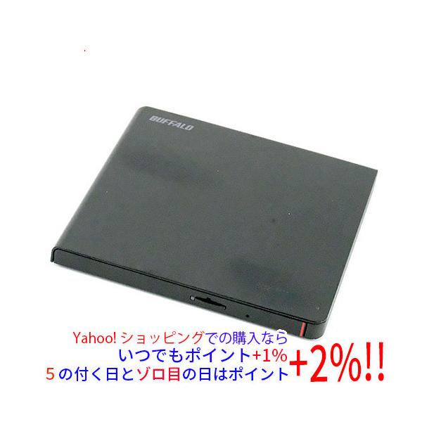 【商品名：】BUFFALO製 ポータブル DVDドライブ DVSM-PLV8U2-BKB ブラック　／　【商品状態：】動作確認済の中古品です。／ ／ ※細かい傷が多い商品となります。 ／ ※中古品ですので、傷、汚れ等ある場合がございます。／...