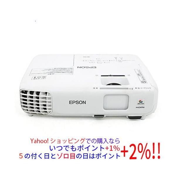 【商品名：】EPSON製 液晶プロジェクター EB-S03 2600ルーメン 電源コードなし　／　【商品状態：】動作確認済の中古品です。／ ／ ※中古品ですので、傷、汚れ等ある場合がございます。ご理解の上、ご検討お願いします。　／　【検索用...