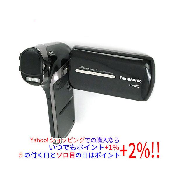 【商品名：】Panasonic デジタルムービーカメラ HX-DC2-H グレー　／　【商品状態：】動作確認済みの中古品です。／ ／ ※中古品ですので、傷、汚れ等ある場合がございます。／ ご理解の上、ご検討お願いします。　／　【検索用キーワ...