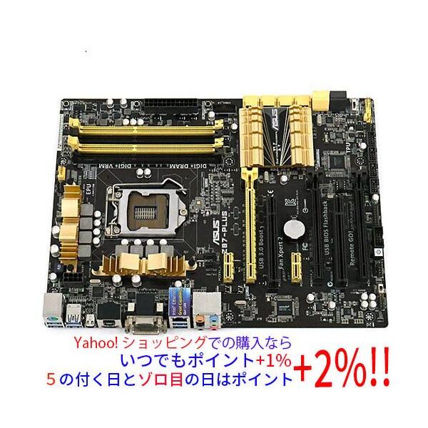 【商品名：】ASUS製 ATXマザーボード Z87-PLUS LGA1150 いたみ　／　【商品状態：】動作確認済みの中古品です。／／※メモリスロットDIMM_A1のツメに破損が見られます。／／※中古品ですので、傷、汚れ等がございます。／ご...