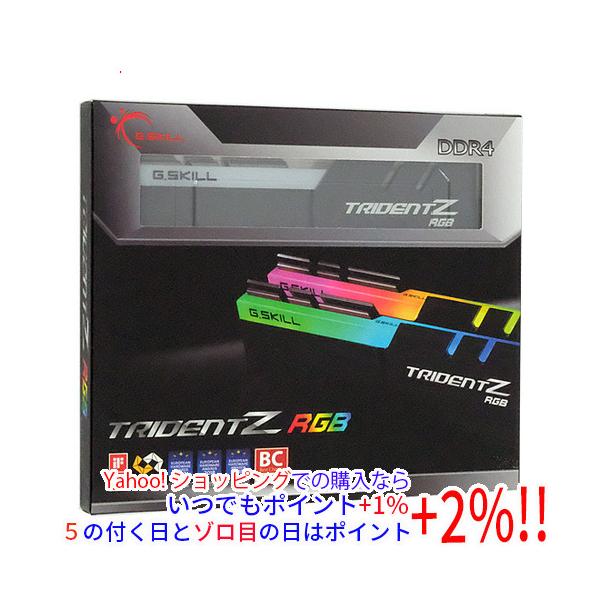 【商品名：】G.Skill デスクトップ用 F4-3200C16D-16GTZR DDR4 PC4-25600 8GB 2枚組 元箱あり　／　【商品状態：】動作確認済の中古品です。／ ／ ※中古品ですので、傷、汚れ等ある場合がございます。／...