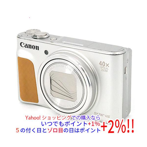 【商品名：】Canon製 PowerShot SX740 HS シルバー 2030万画素　／　【商品状態：】動作確認済の中古品です。／ ／ ※中古品ですので、傷、汚れ等ある場合がございます。／ご理解の上、ご検討お願いします。　／　【検索用キ...