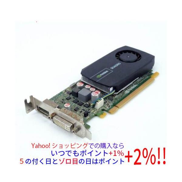 【商品名：】グラフィックボード NVIDIA Quadro 600 PCIExp 1GB いたみ　／　【商品状態：】動作確認済の中古品です。／／※ファンに汚れ、ブラケットに錆が見られます。／／※中古品ですので、傷、汚れ等がございます。／ご理...