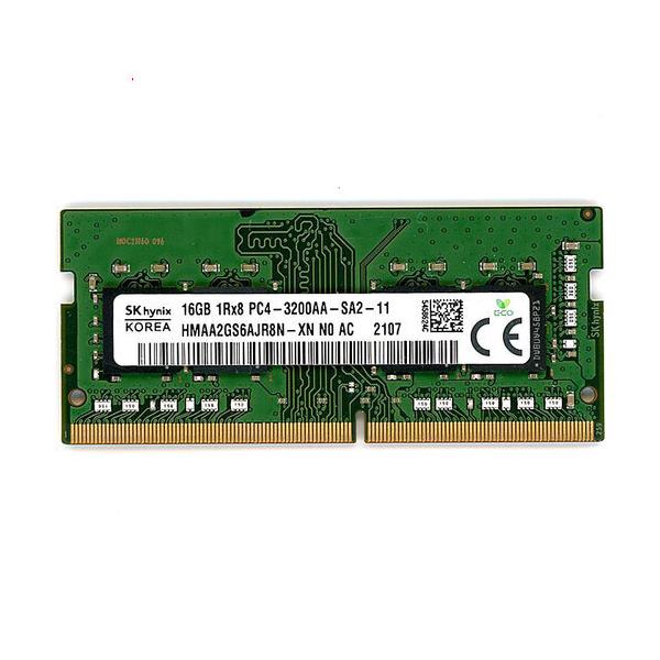 【商品名：】SK hynix ノート用 HMAA2GS6AJR8N XN N0 AC S.O.DIMM DDR4 PC4-25600 16GB　／　【商品状態：】動作確認済みの中古品です。／※中古品のため、使用感や傷、汚れ等がある場合がござ...