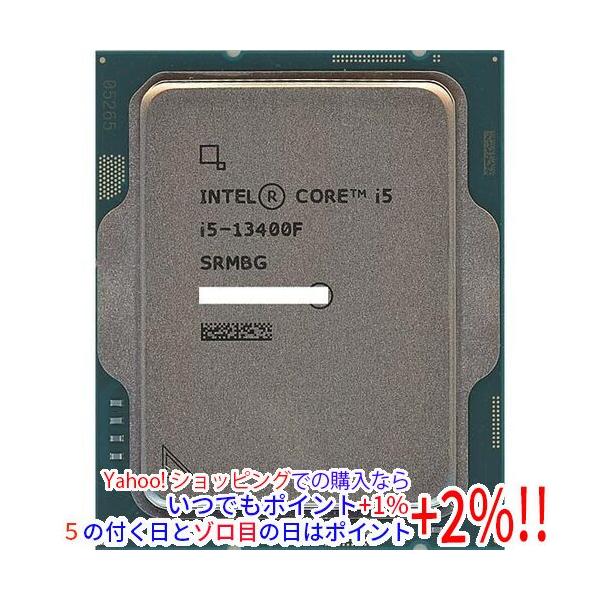 【商品名：】Core i5 13400F 2.5GHz LGA1700 65W SRMBG　／　【商品状態：】動作確認済みの中古品です。／※中古品のため、使用感や傷、汚れ等がある場合がございます。　／　【検索用キーワード：】≪intel イ...
