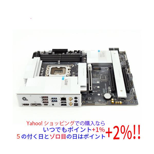 【商品名：】MSI ATXマザーボード PRO Z890-A WIFI LGA1851　／　【商品状態：】動作確認済みの中古品です。／※中古品のため、使用感や傷、汚れ等がある場合がございます。　／　【検索用キーワード：】≪マザーボード≫ P...