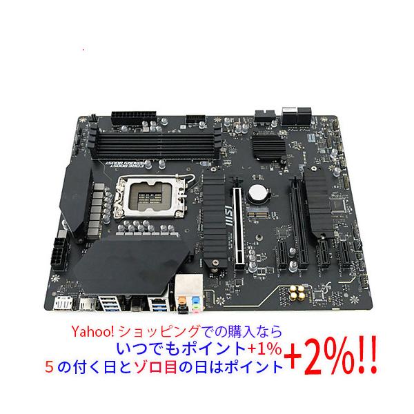 【商品名：】MSI ATXマザーボード Z690-S01 LGA1700　／　【商品状態：】動作確認済みの中古品です。／※中古品のため、使用感や傷、汚れ等がある場合がございます。　／　【検索用キーワード：】≪マザーボード≫ Z690-S01...