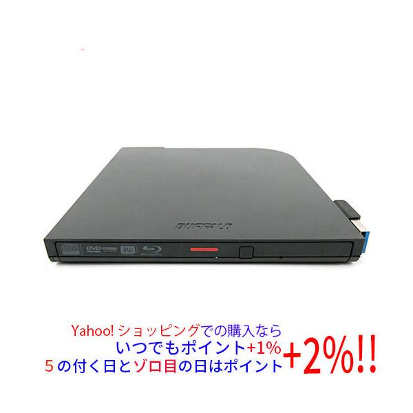 【商品名：】BUFFALO 外付けブルーレイドライブ BRXL-PT6U3-BKE　／　【商品状態：】動作確認済みの中古品です。／※中古品のため、使用感や傷、汚れ等がある場合がございます。　／　【検索用キーワード：】≪バッファロー≫ BRX...