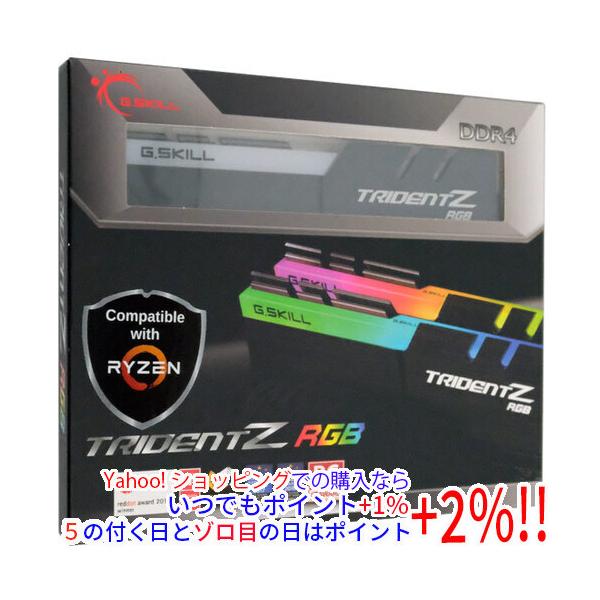 【商品名：】G.Skill デスクトップ用 F4-3200C16D-16GTZRX DDR4 PC4-25600 8GB 2枚組 元箱あり　／　【商品状態：】動作確認済みの中古品です。／※中古品のため、使用感や傷、汚れ等がある場合がございま...