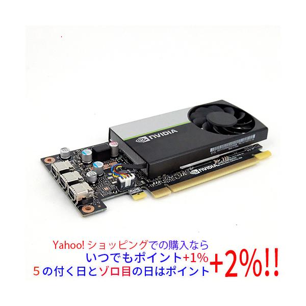 【商品名：】グラフィックボード NVIDIA T400 PCIExp 4GB　／　【商品状態：】動作確認済みの中古品です。／※中古品のため、使用感や傷、汚れ等がある場合がございます。／／※ブラケットはありません。　／　【検索用キーワード：】...