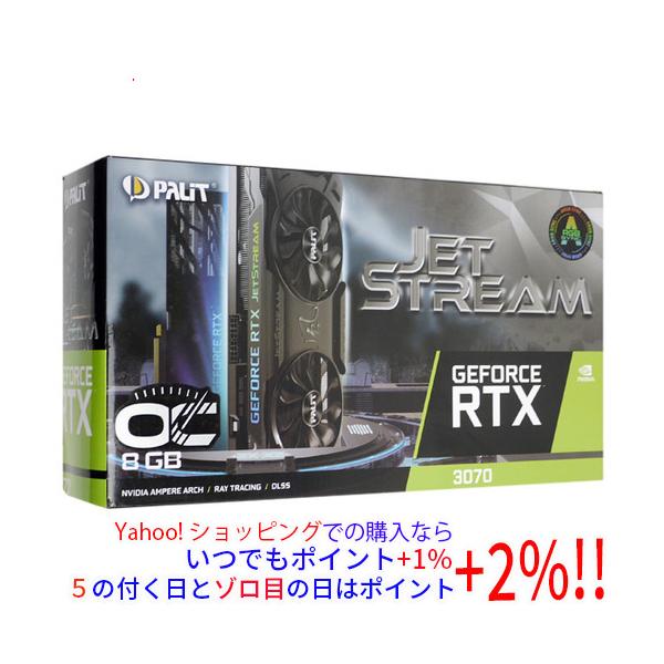【商品名：】PALIT GeForce RTX 3070 JetStream OC 8GB NE63070T19P2-1040J PCIExp 8GB 訳あり 元箱あり　／　【商品状態：】動作確認済みの中古品です。／※中古品のため、使用感や...