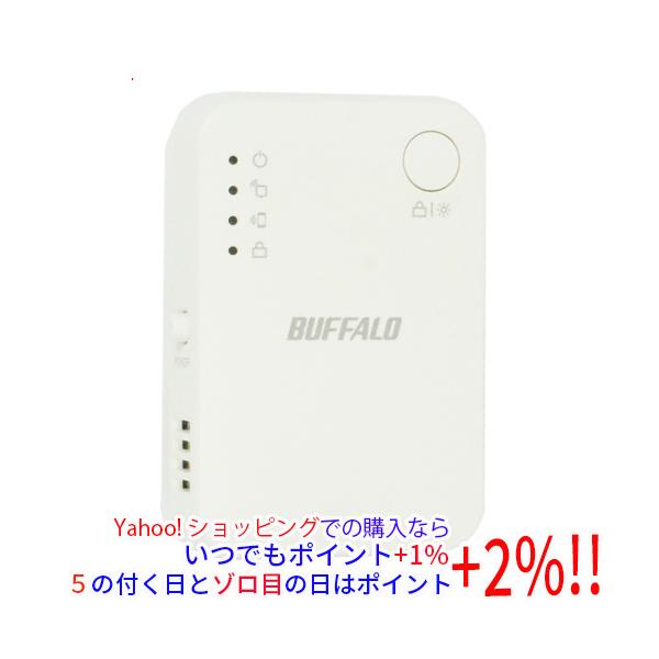 【商品名：】BUFFALO 無線LAN中継機 AirStation HighPower WEX-733DHPS ホワイト 本体のみ　／　【商品状態：】動作確認済みの中古品です。／※中古品のため、使用感や傷、汚れ等がある場合がございます。　／...