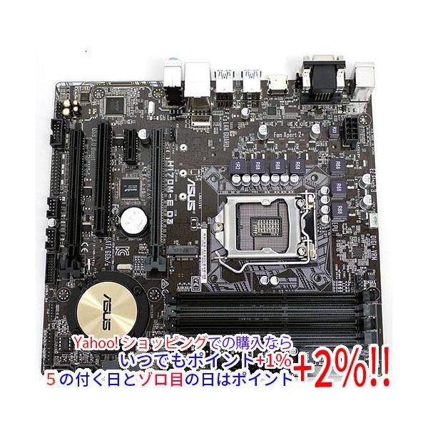 【商品名：】ASUS MicroATXマザーボード H170M-E D3 LGA1151　／　【商品状態：】動作確認済みの中古品です。／※中古品のため、使用感や傷、汚れ等がある場合がございます。　／　【検索用キーワード：】≪ASUSTeK ...