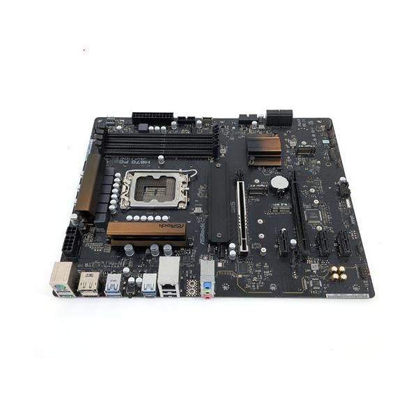 【商品名：】ASRock ATXマザーボード H670 PG Riptide LGA1700 いたみ　／　【商品状態：】動作確認済みの中古品です。／※中古品のため、使用感や傷、汚れ等がある場合がございます。／ヒートシンクに変色がございます。...