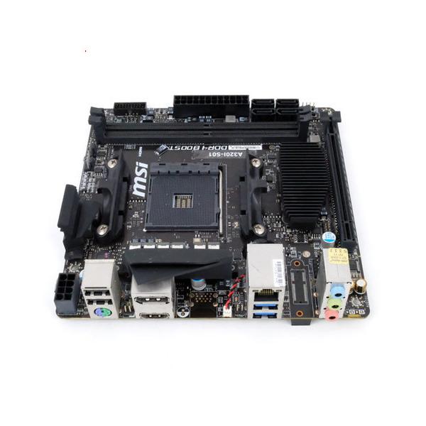 【商品名：】MSI Mini ITXマザーボード A320I-S01 SocketAM4　／　【商品状態：】動作確認済みの中古品です。／※中古品のため、使用感や傷、汚れ等がある場合がございます。　／　【検索用キーワード：】≪即納≫ A320...