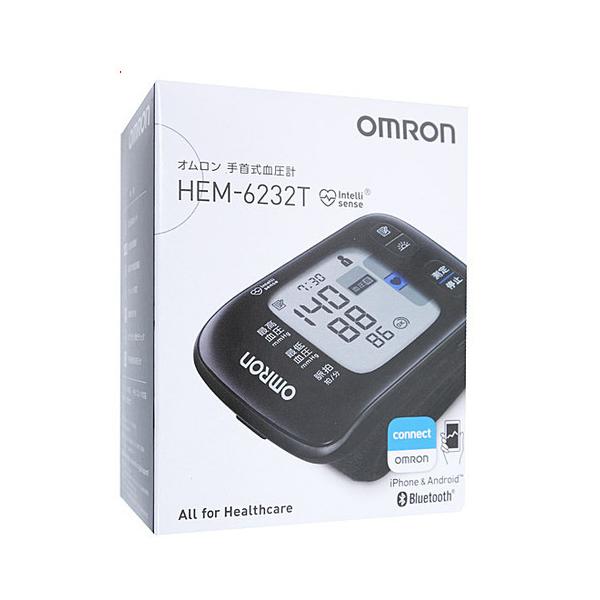 【商品名：】オムロン 手首式血圧計 HEM-6232T　／　【商品状態：】新品です。　／　【検索用キーワード：】 HEM-6232T　／　【型番：】HEM-6232T　／　【商品説明：】手軽に測定でき、血圧計への入門向けの手首式血圧計。／カ...