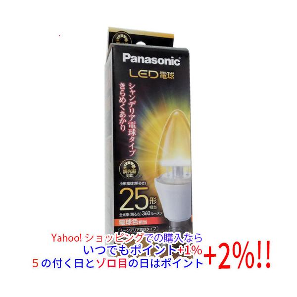 【商品名：】Panasonic製 LED電球 シャンデリア電球タイプ 電球色 LDC5LE17CDW2　／　【商品状態：】新品です。　／　【検索用キーワード：】≪パナソニック LED蛍光灯≫ LDC5LE17CDW2 [電球色]　／　【型番...