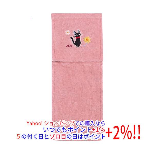 【商品名：】センコー ペーパーホルダーカバー 魔女の宅急便 花さんぽ 65143 ピンク　／　【商品状態：】新品　／　【検索用キーワード：】≪ジブリ ジジ 猫 即納≫ ペーパーホルダーカバー 魔女の宅急便 花さんぽ 65143　／　【型番：...