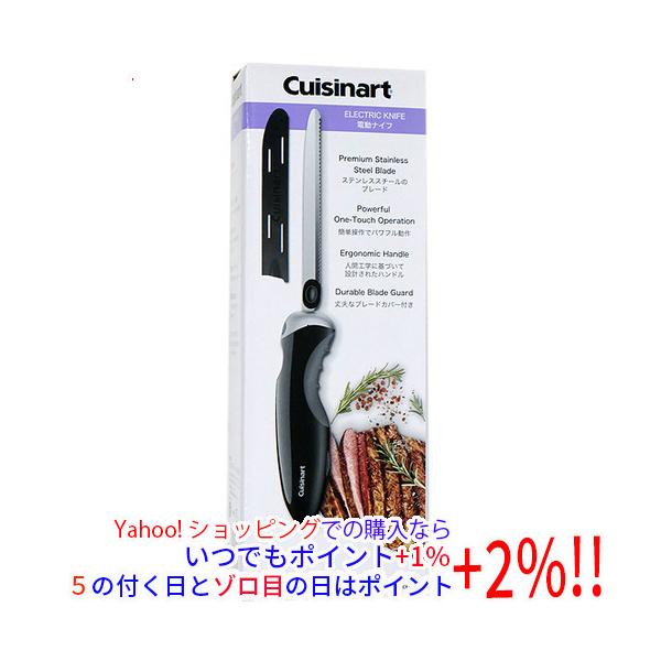 【商品名：】クイジナート 電動ナイフ CEK-30J　／　【商品状態：】新品　／　【検索用キーワード：】≪即納≫ CEK-30J　／　【型番：】CEK-30J　／　【商品説明：】切れ味抜群！／ 切りにくい食材もキレイにスパッと切れる！　／　