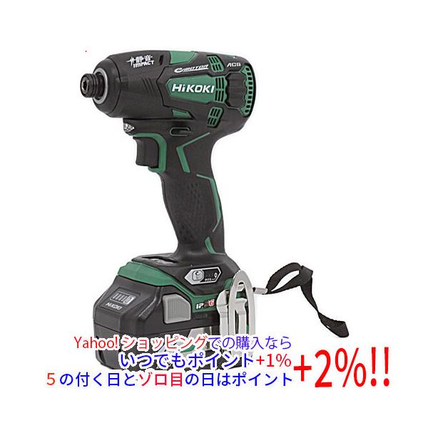 【商品名：】HiKOKI コードレス静音インパクトドライバ WHP18DBL (2LXPK)　／　【商品状態：】新品／ ／ 当店では電動工具に関しましての初期不良の対応期間を2週間と定めさせて いただいております。／ それ以降の使用に関しま...